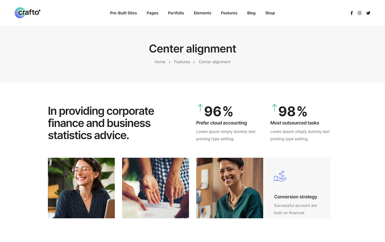 Crafto – The Multipurpose HTML5 Template