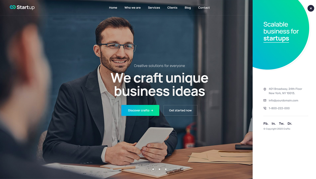 Crafto – The Multipurpose HTML5 Template