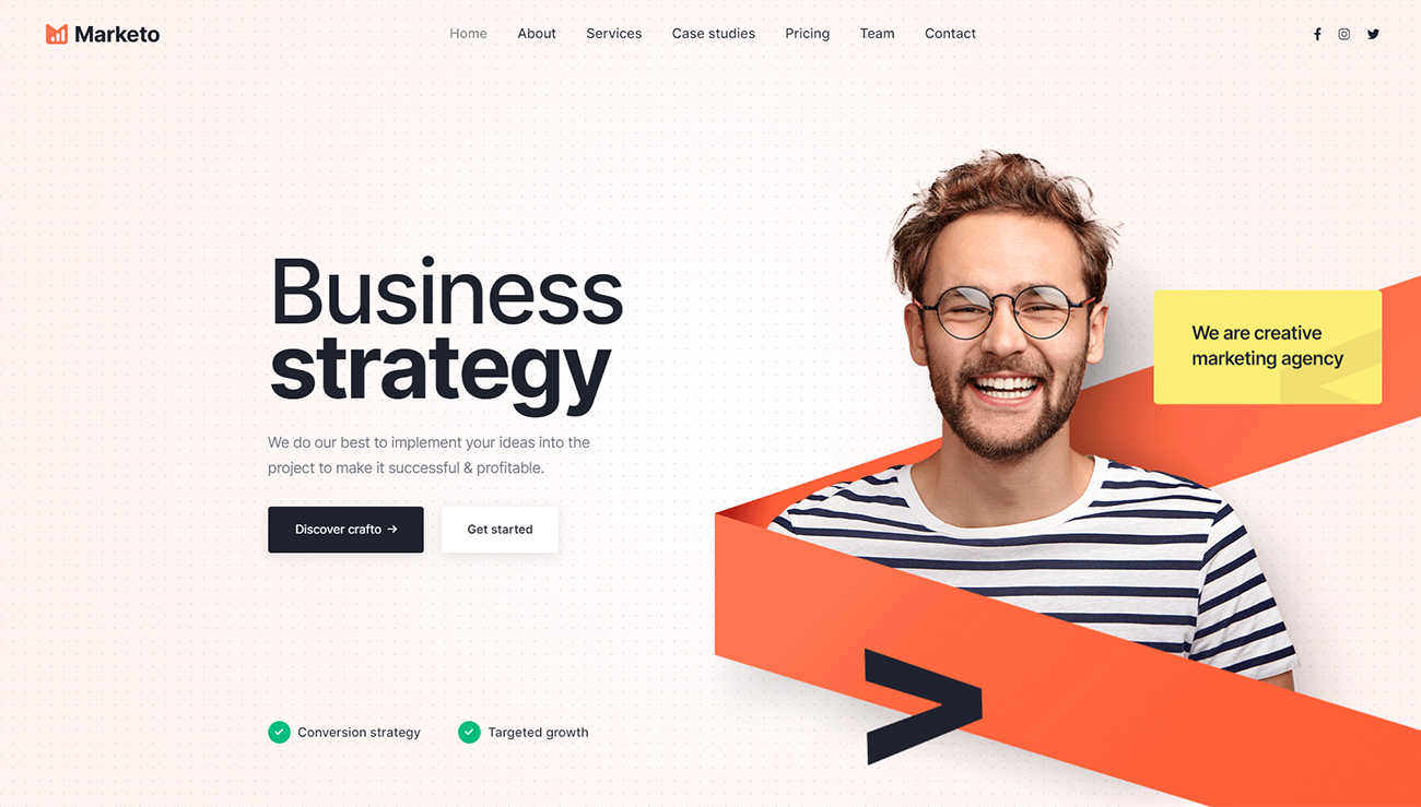 Crafto – The Multipurpose HTML5 Template