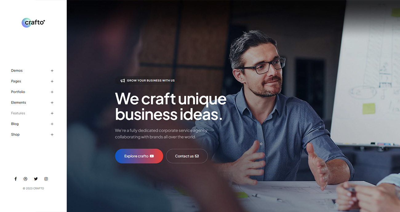 Crafto – The Multipurpose HTML5 Template