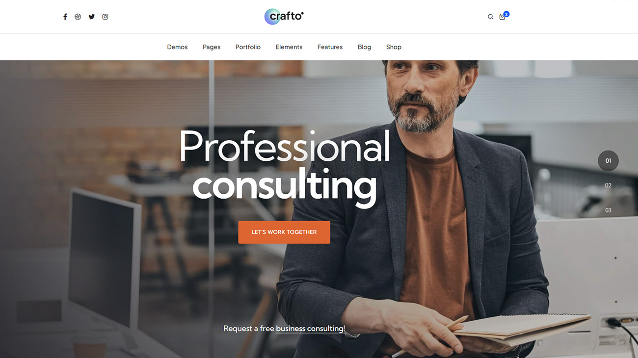 Crafto – The Multipurpose HTML5 Template